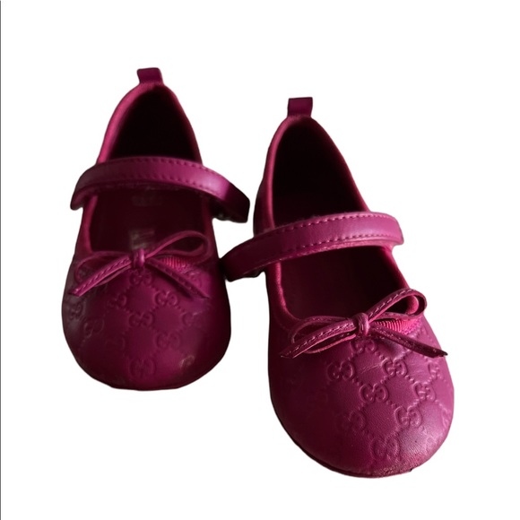 Gucci | Shoes | Gucci Flat With Velcro Strap Eu 23 | Poshmark
